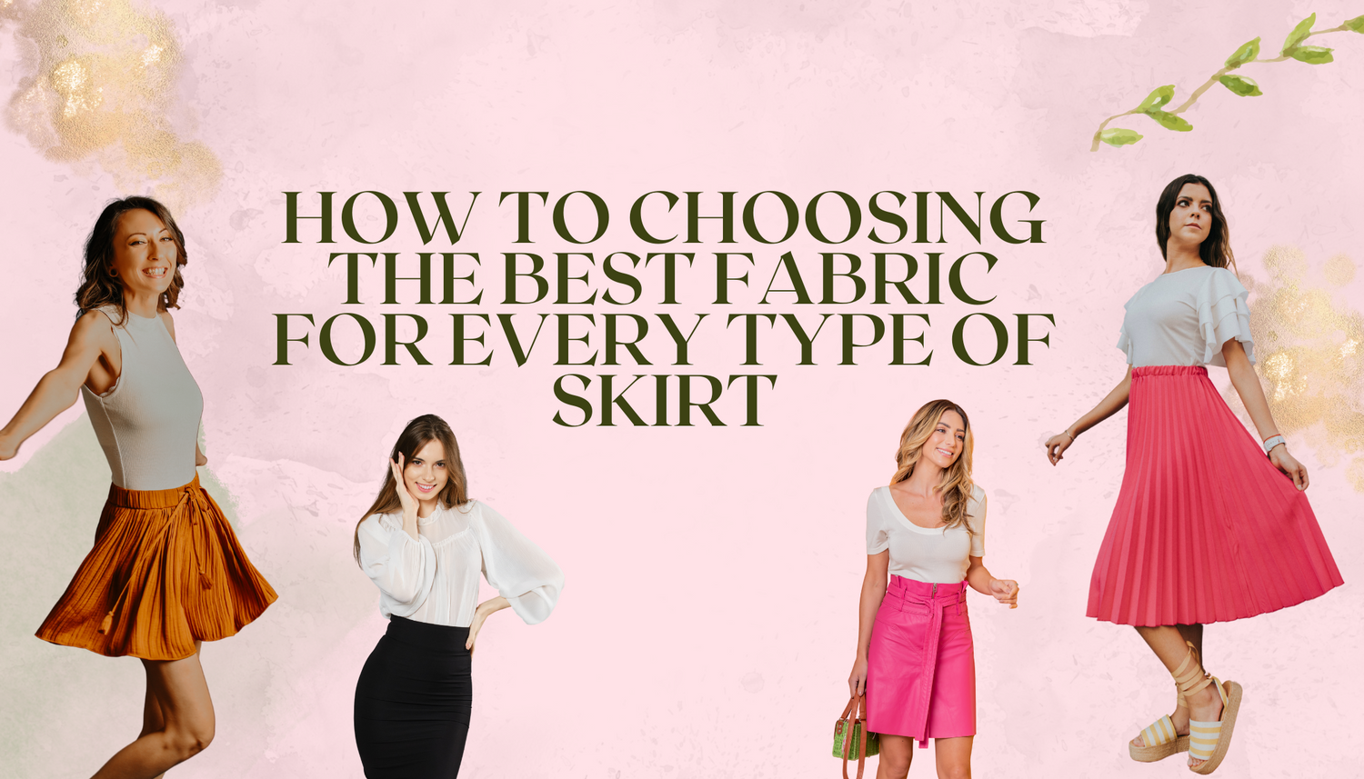 How to Choosing the Best Fabric for Every Type of Skirt – TradeUNO Fabrics