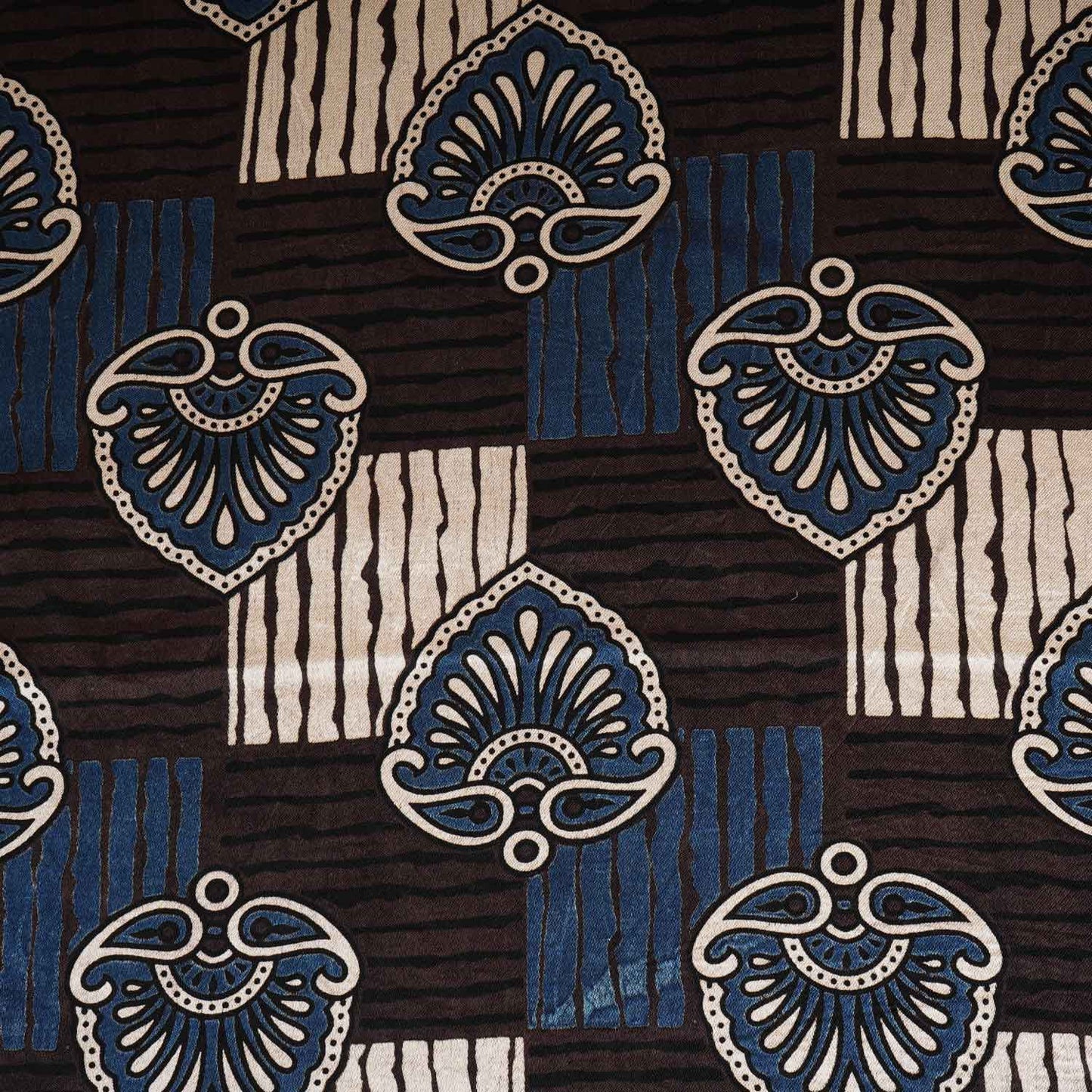 Buy Black Floral Print Mashru Silk Fabric at TradeUNO – TradeUNO Fabrics