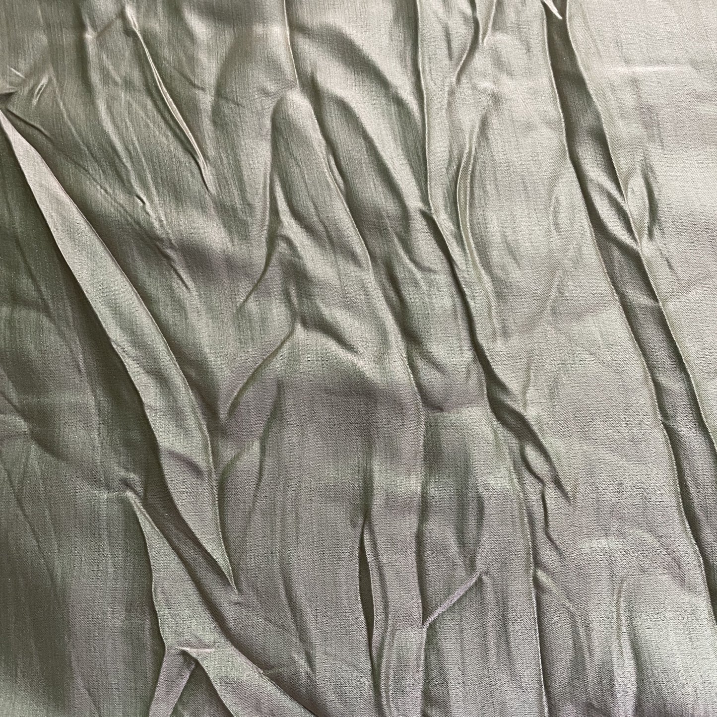 Buy Classic Grey Green Solid Bemberg Silk Online – TradeUNO Fabrics
